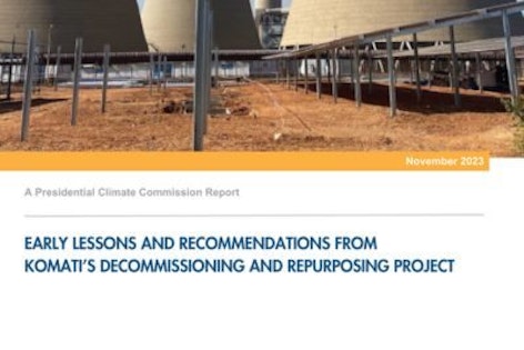 Pcc Report Early Lessons And Recommendations From Komatis Decommi